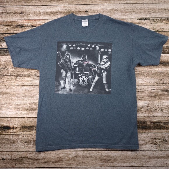 Star Wars | Tops | Star Wars Mens Size Large Darth Vader Band Graphic ...